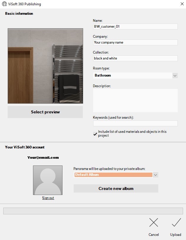 ViSoft360 step by step
